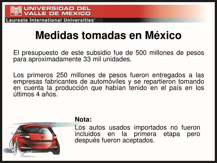 PPT - Medidas tomadas en México PowerPoint Presentation, free download ...