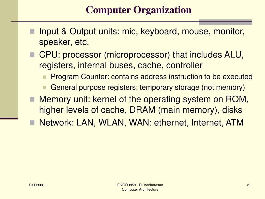 PPT - Computer Engineering Fundamentals Computer Architecture ... PPT - Computer Engineering Fundamentals Computer Architecture ...