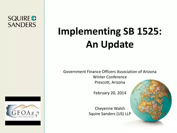 PPT - Implementing SB 1525: An Update PowerPoint Presentation, free ...