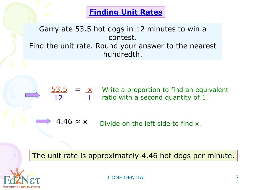 PPT - Grade 8 Pre-Algebra Rates, Ratios, and Proportions PowerPoint ...