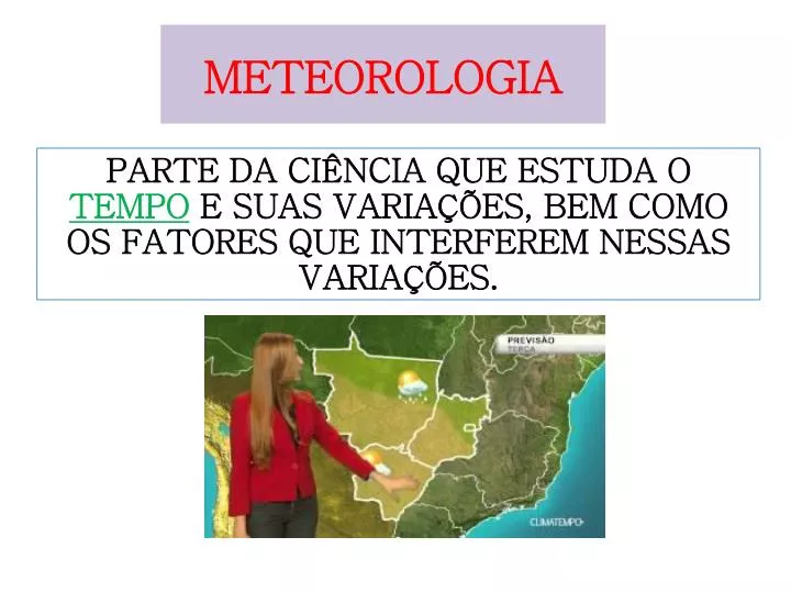 PPT - METEOROLOGIA PowerPoint Presentation, free download - ID:5888222