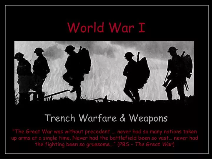 PPT - World War I PowerPoint Presentation, free download - ID:5888257
