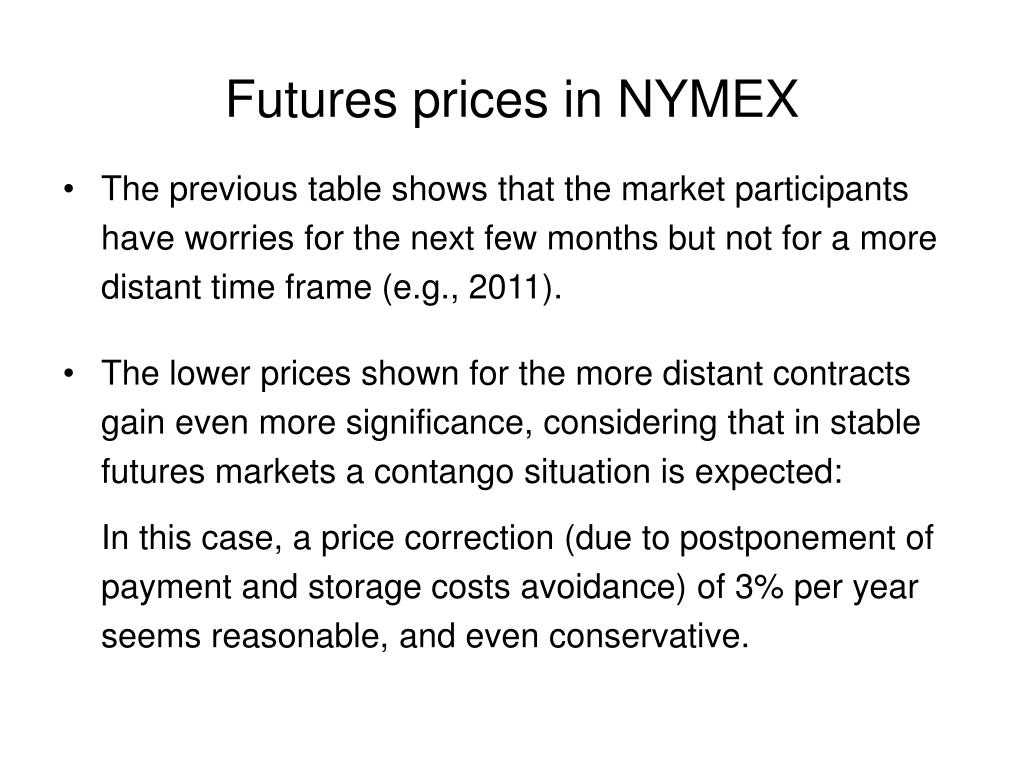 PPT - PEAK OIL AND THE NYMEX FUTURES MARKET: DO INVESTORS BELIEVE IN ...