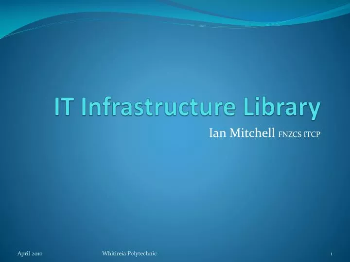 PPT - IT Infrastructure Library PowerPoint Presentation, free download ...