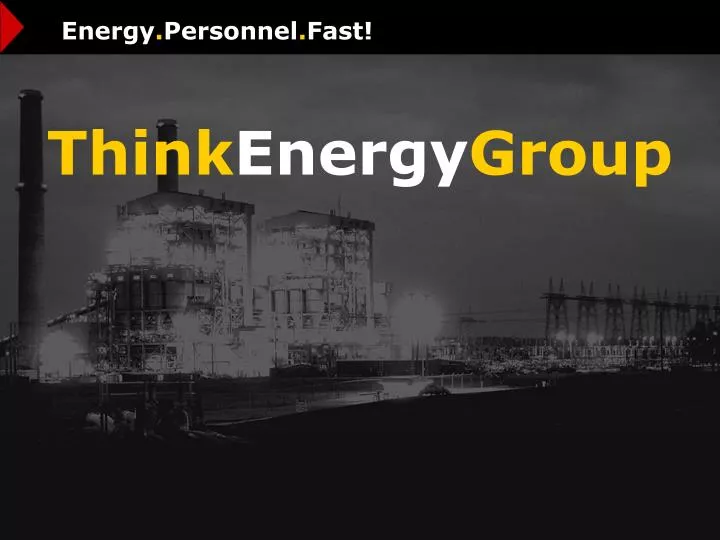 PPT - Think Energy Group PowerPoint Presentation, free download - ID ...