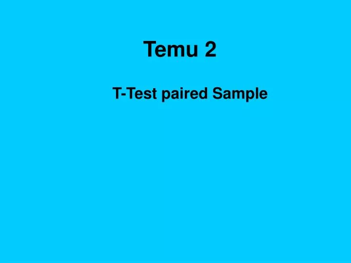 PPT - Temu 2 PowerPoint Presentation, free download - ID:5892171