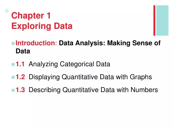 Ppt Chapter 1 Exploring Data Powerpoint Presentation Free Download Id 5892821