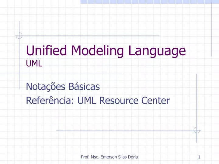 PPT - Unified Modeling Language UML PowerPoint Presentation, free download - ID:5893460