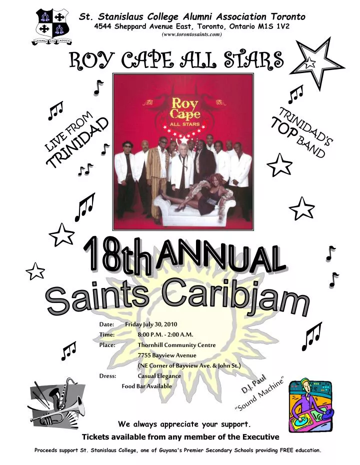 PPT - ROY CAPE ALL STARS PowerPoint Presentation, free download - ID ...