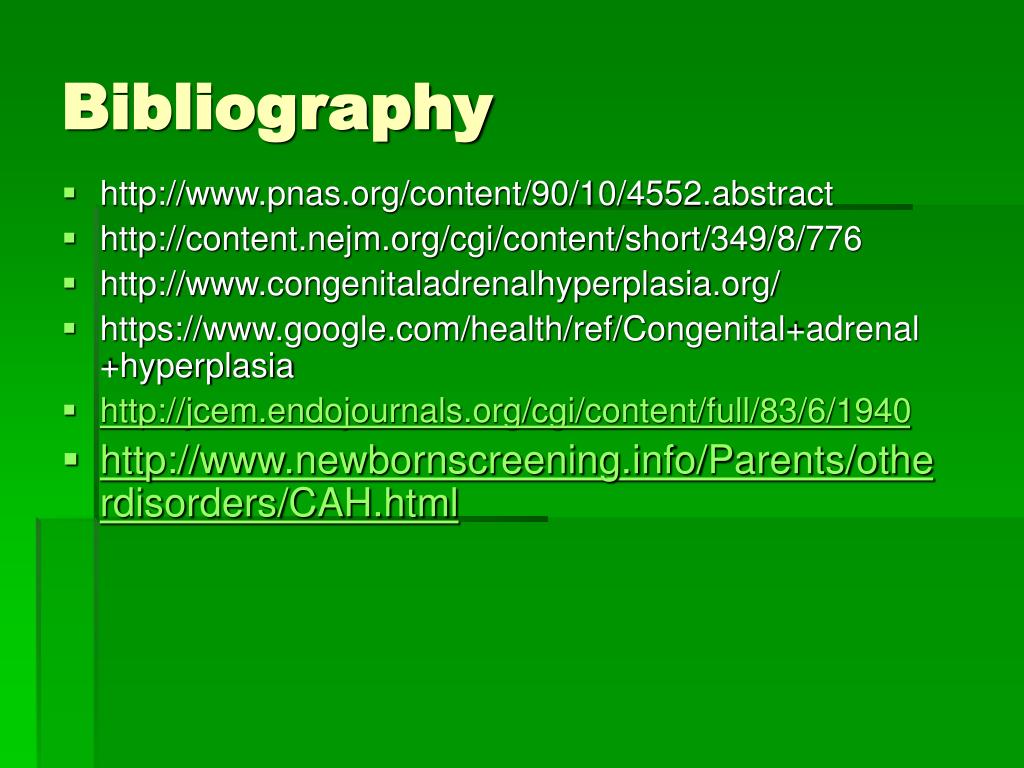 PPT - Congenital Adrenal Hyperplasia (CAH) PowerPoint Presentation ...