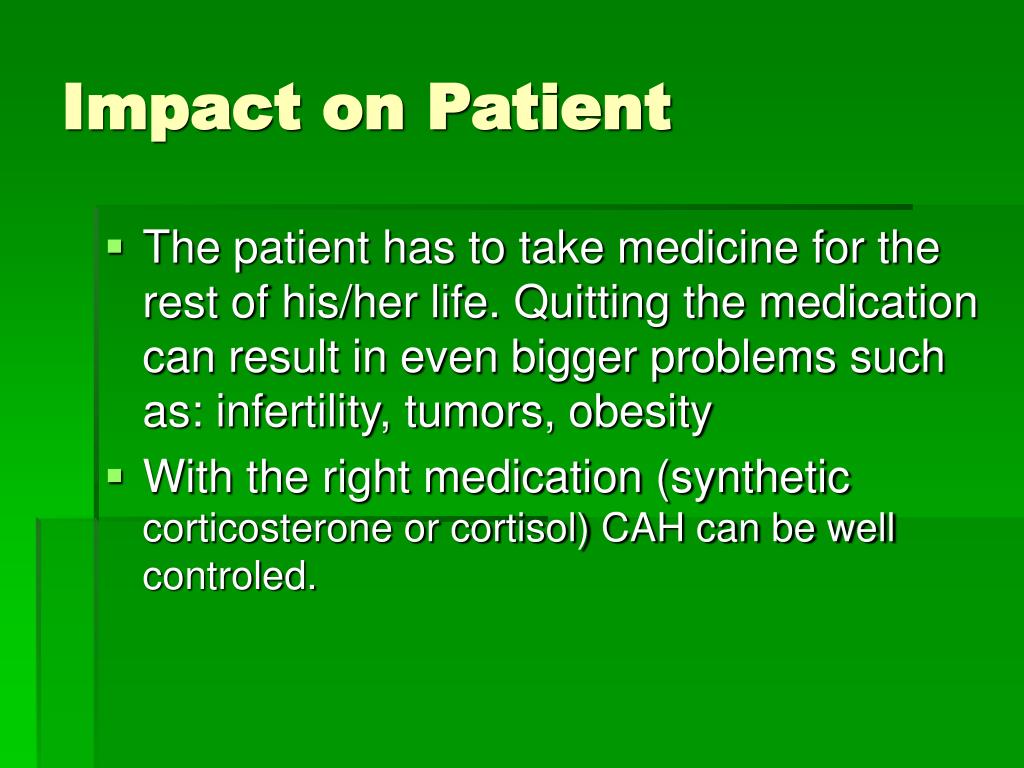 PPT - Congenital Adrenal Hyperplasia (CAH) PowerPoint Presentation ...