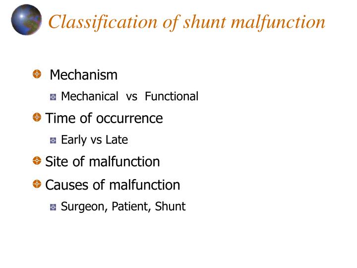 PPT - Shunt malfunction PowerPoint Presentation - ID:5898822