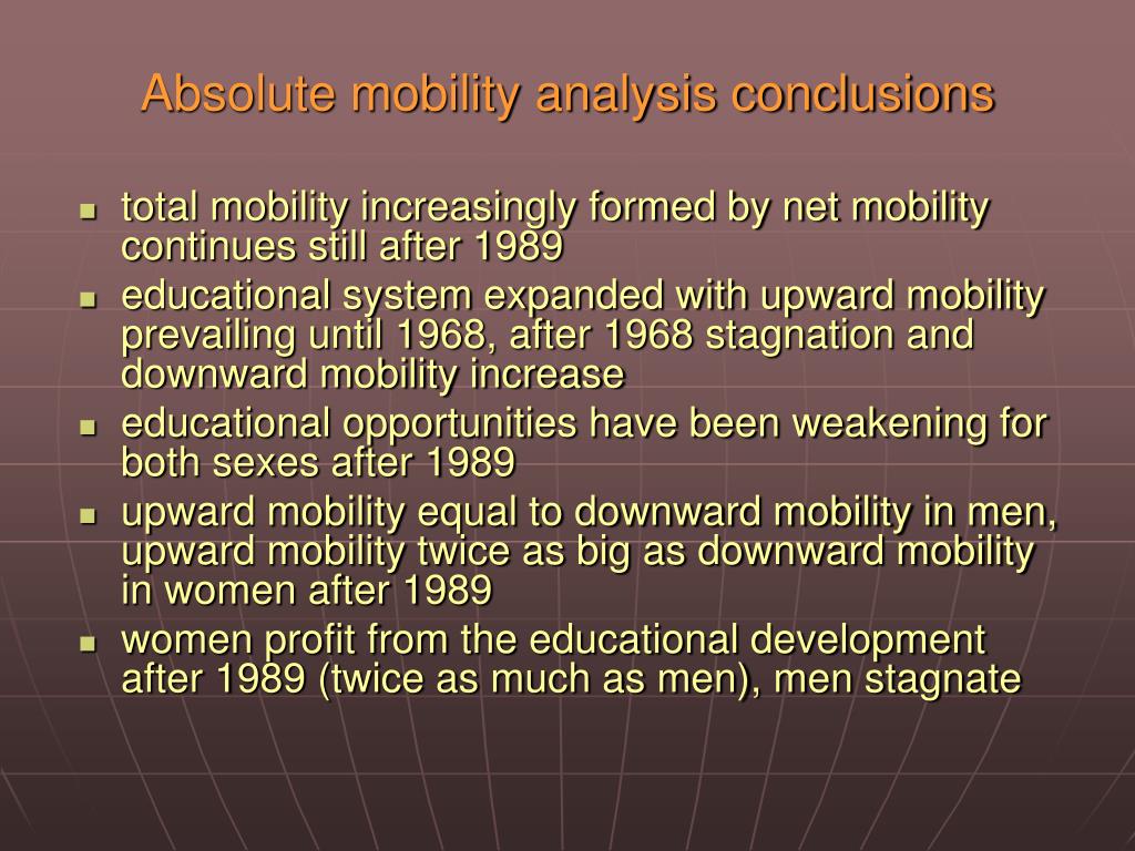 PPT - Educational Reproduction in the Czech Lands: A Mobility Analysis ...