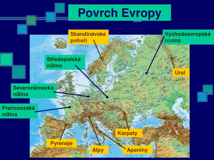 PPT - Evropa – poloha, povrch 5. ročník PowerPoint Presentation - ID ...