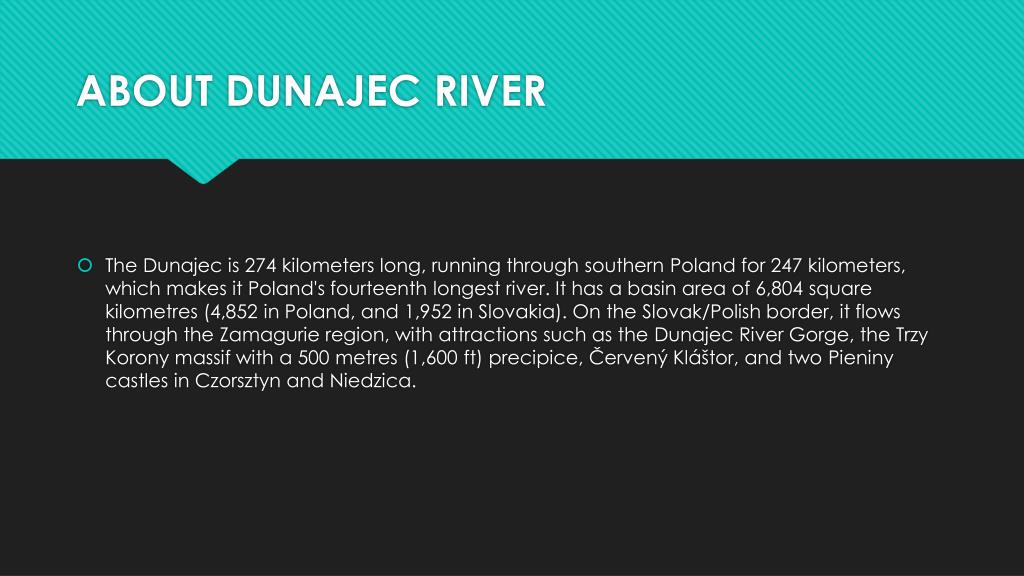 PPT - DUNAJEC RIVER AND PIENINY MOUNTAINS PowerPoint Presentation, free ...