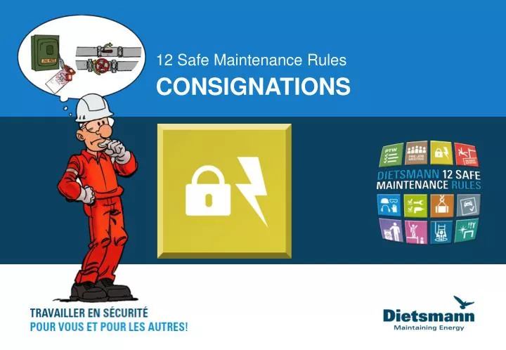 PPT - 12 Safe Maintenance Rules PowerPoint Presentation, free download ...