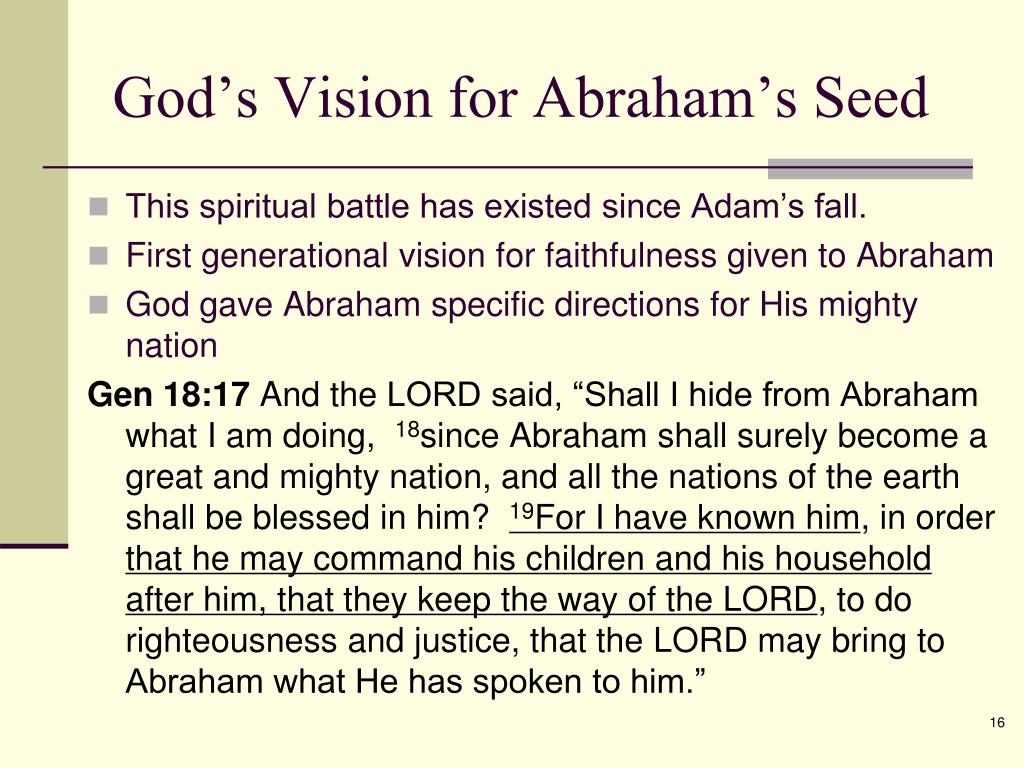 PPT - Children’s Children A Biblical Vision for Generational ...