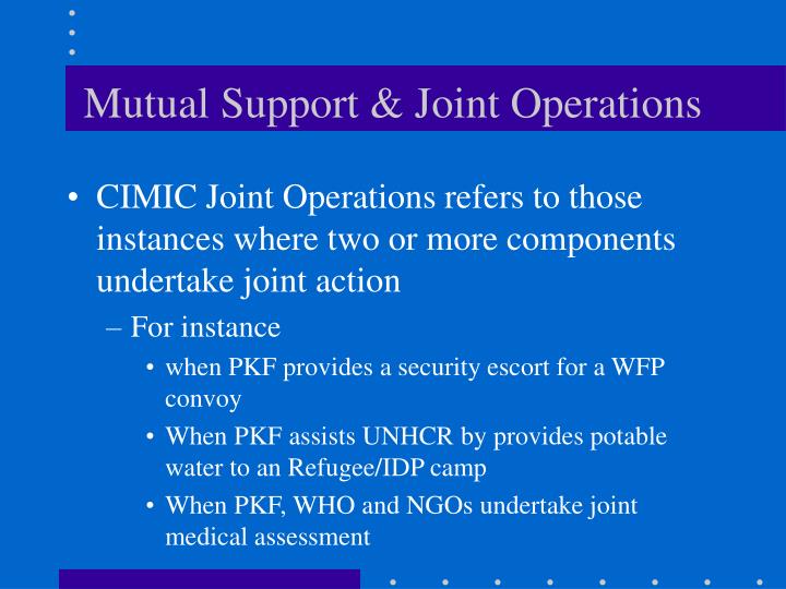 PPT - CIMIC IN UN PEACE OPERATIONS PowerPoint Presentation - ID:5908067