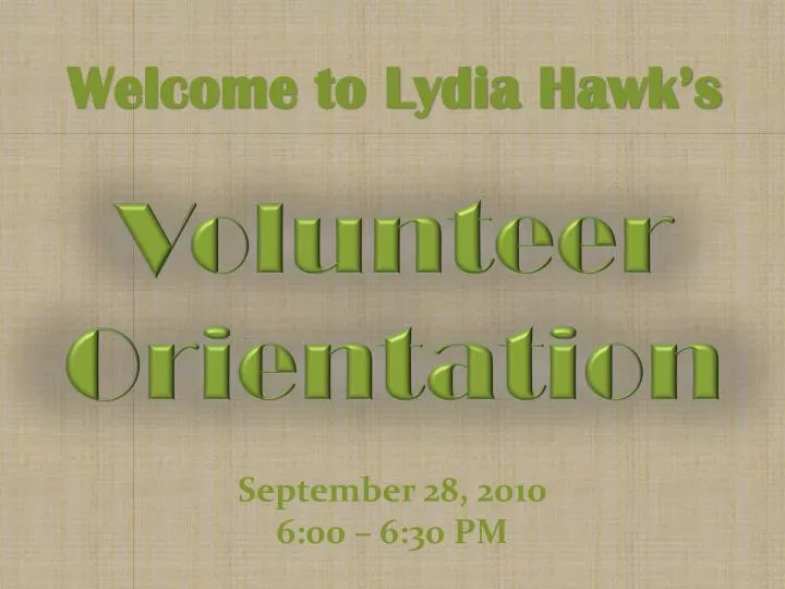 PPT - Welcome to Lydia Hawk’s PowerPoint Presentation, free download ...