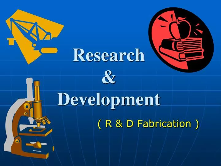 PPT - Research & Development PowerPoint Presentation, free download ...