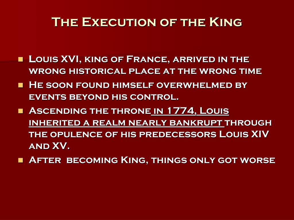 PPT - THE FRENCH REVOLUTION PowerPoint Presentation, free download - ID ...