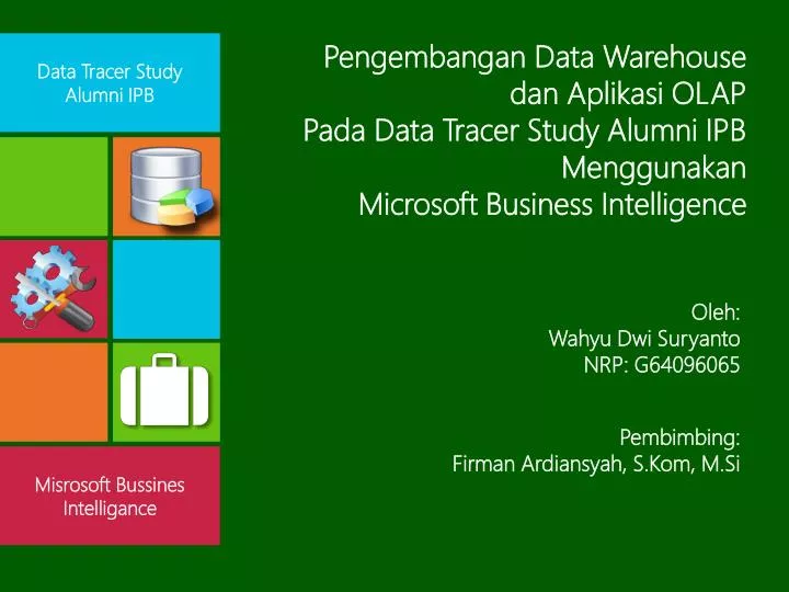PPT - Data Tracer Study Alumni IPB PowerPoint Presentation, free ...