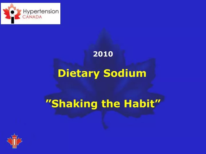 PPT - Dietary Sodium PowerPoint Presentation, free download - ID:5911924