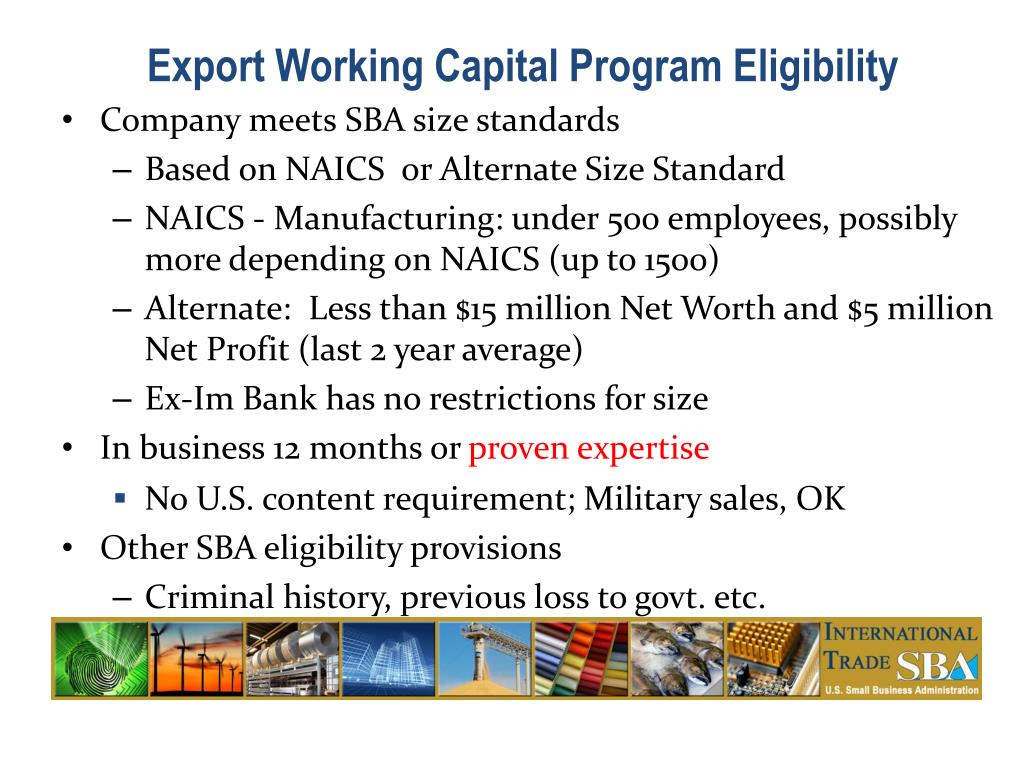PPT - US Government Finance Programs to Help Expand Your Export Sales ...