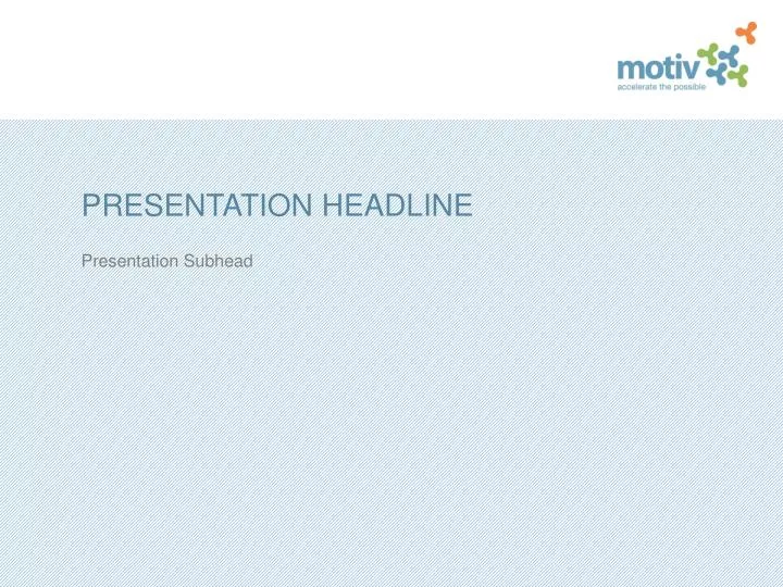 PPT - PRESENTATION HEADLINE PowerPoint Presentation, free download - ID ...