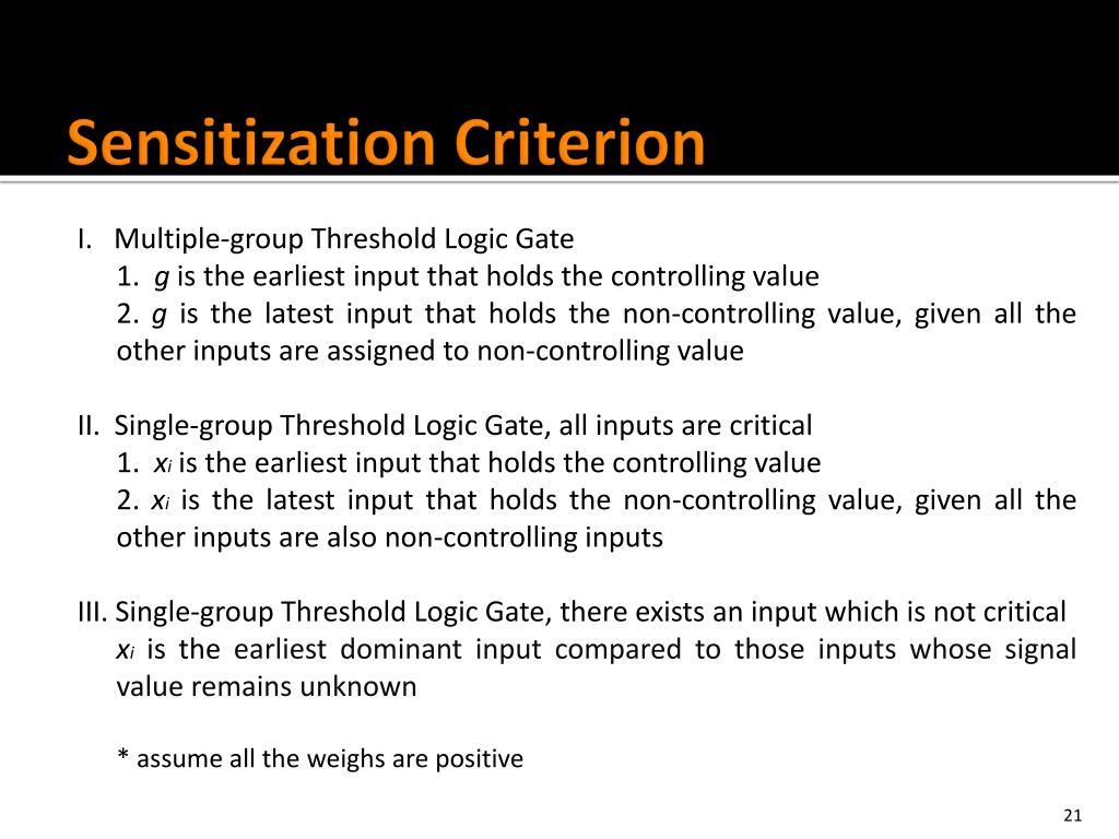 Ppt Static Timing Analysis For Combinational Threshold Logic Networks Powerpoint Presentation