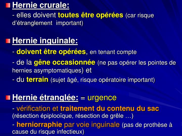 PPT - HERNIES DE L’AINE PowerPoint Presentation - ID:5917180