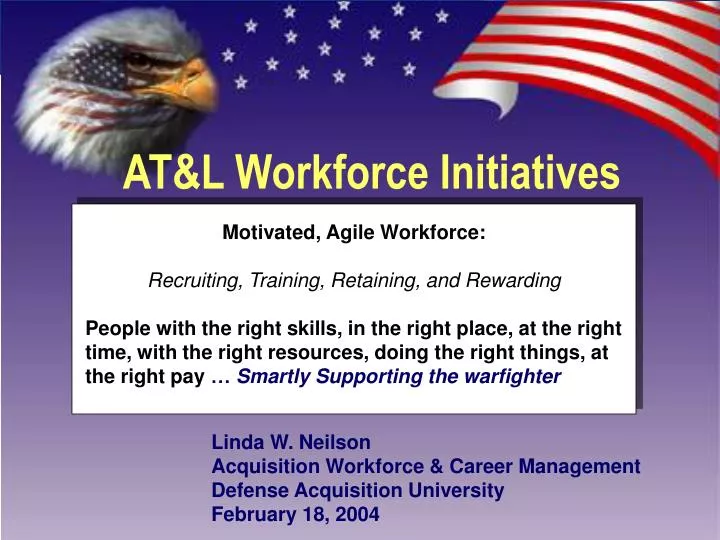 PPT - AT&L Workforce Initiatives PowerPoint Presentation, free download ...