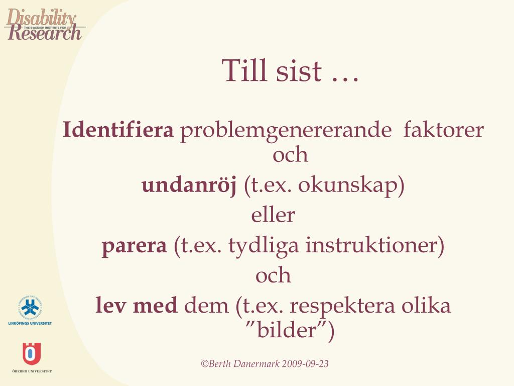 PPT - Samverkan – möjligheter eller hinder PowerPoint Presentation ...