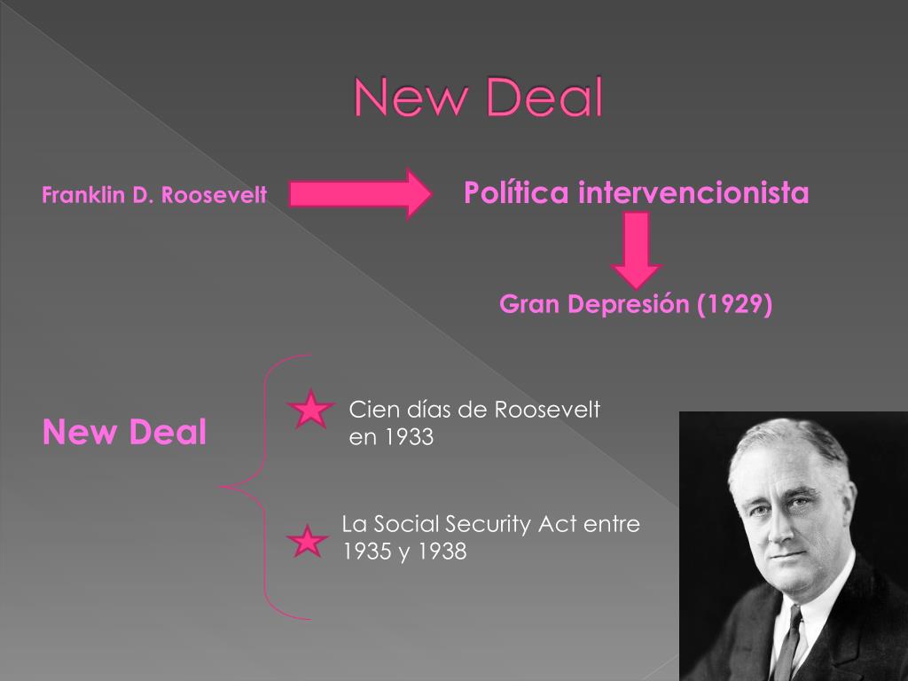 PPT - Roosevelt, Crisis y New Deal PowerPoint Presentation, free ...