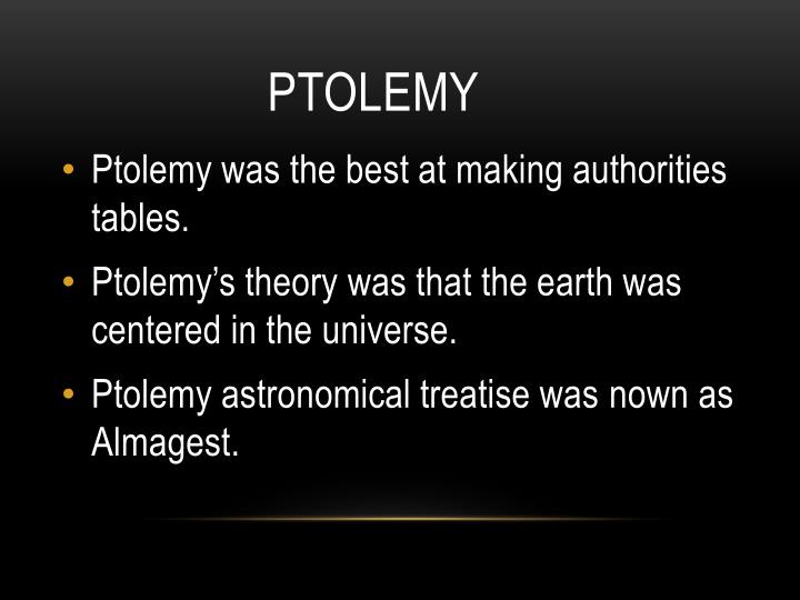 PPT - Galileo, PTOLEMY, COPERNICUS,KEPLER PowerPoint Presentation - ID ...