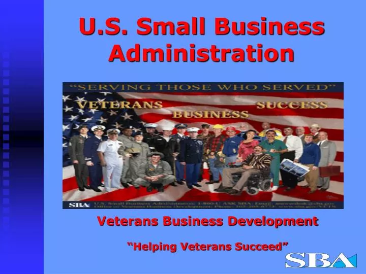 PPT - U.S. Small Business Administration PowerPoint Presentation, free ...