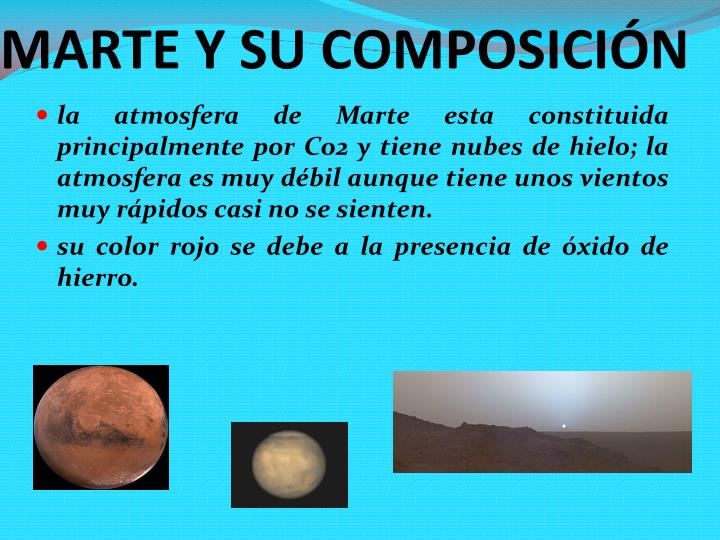 PPT - MARTE, EL PLANETA ROJO PowerPoint Presentation - ID:5924967