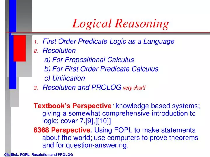PPT - Logical Reasoning PowerPoint Presentation, free download - ID:5925850