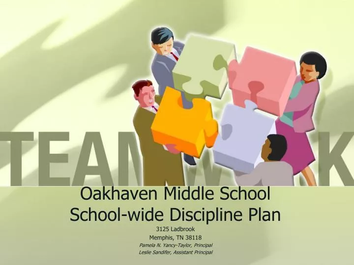 PPT - Oakhaven Middle School School-wide Discipline Plan PowerPoint ...