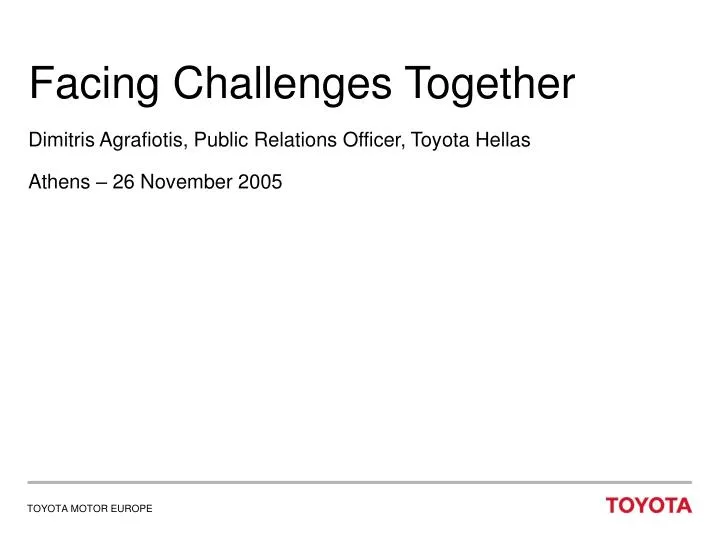PPT - Facing Challenges Together PowerPoint Presentation, free download ...