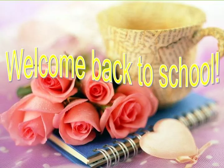 PPT - Welcome back to school! PowerPoint Presentation, free download ...