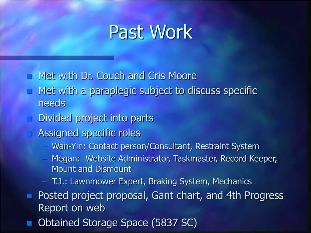 PPT - Status Report 2 Senior Design, BME 273 Professor: Dr. Paul King ...