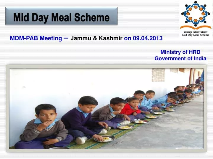 PPT - Mid Day Meal Scheme PowerPoint Presentation, free download - ID ...
