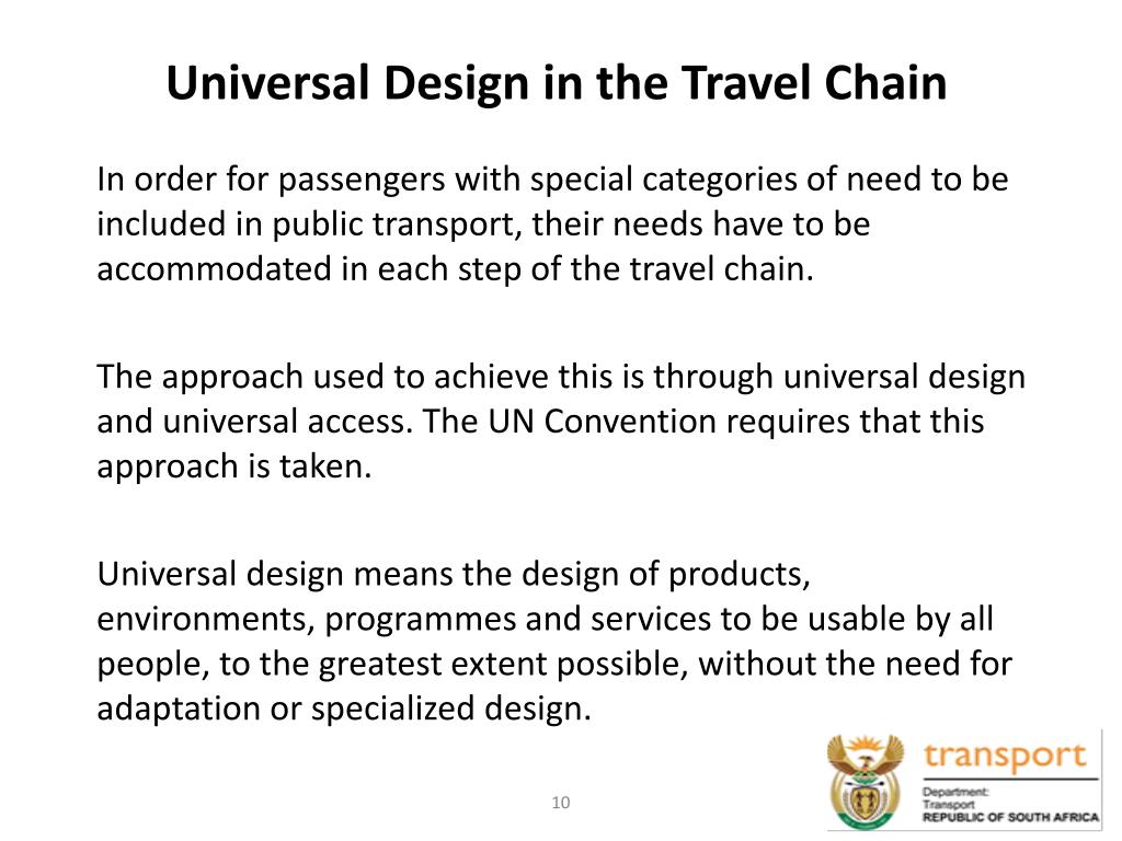 PPT - Enhancing Accessibility in South Africa's Public Transport: A ...