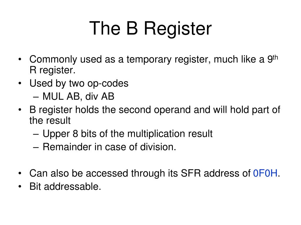 PPT - Microcontroller Intel 8051 PowerPoint Presentation, free download ...