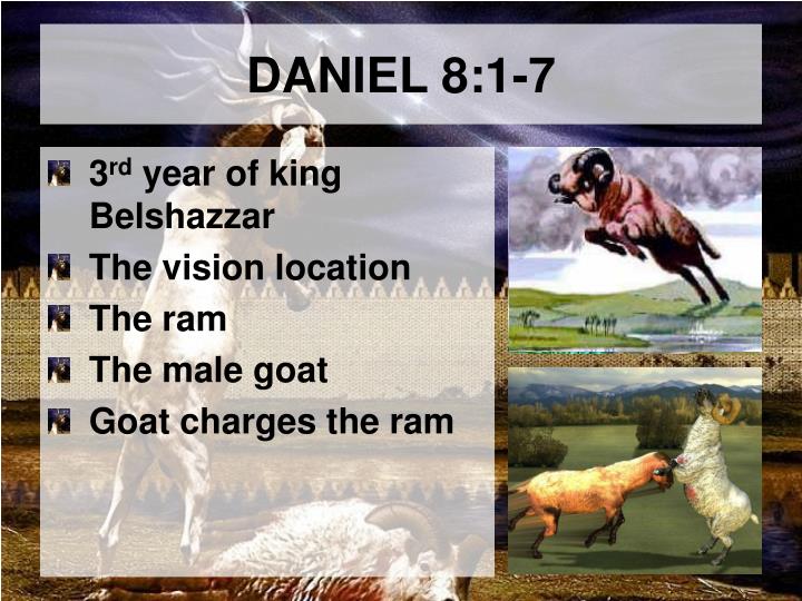 PPT - DANIEL 8 PowerPoint Presentation - ID:5932962
