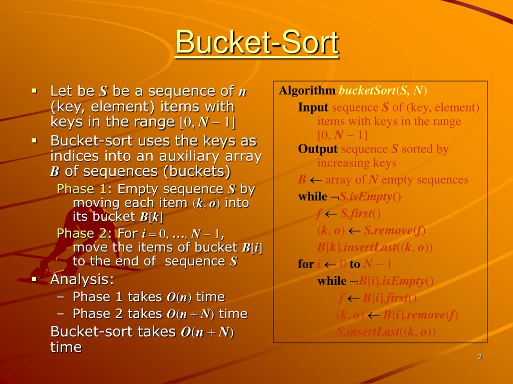 Ppt Csc401 Analysis Of Algorithms Lecture Notes 9 Radix Sort And Selection Powerpoint