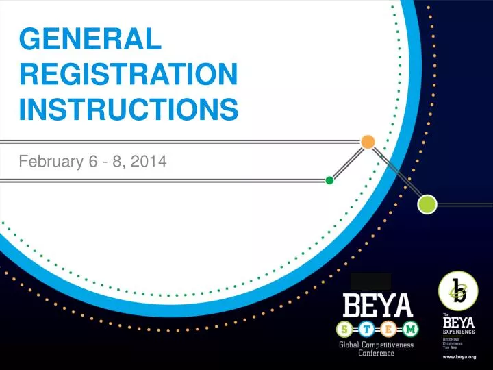 PPT - General registration instructions PowerPoint Presentation, free ...