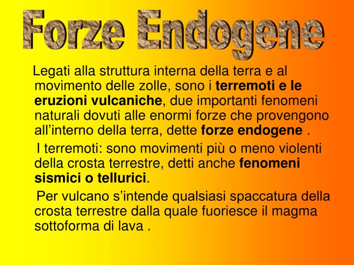 PPT - LE ORIGINI DELLA TERRA PowerPoint Presentation - ID:5938199