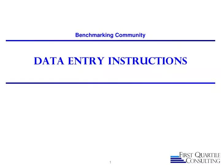 PPT - Data Entry Instructions PowerPoint Presentation, free download ...